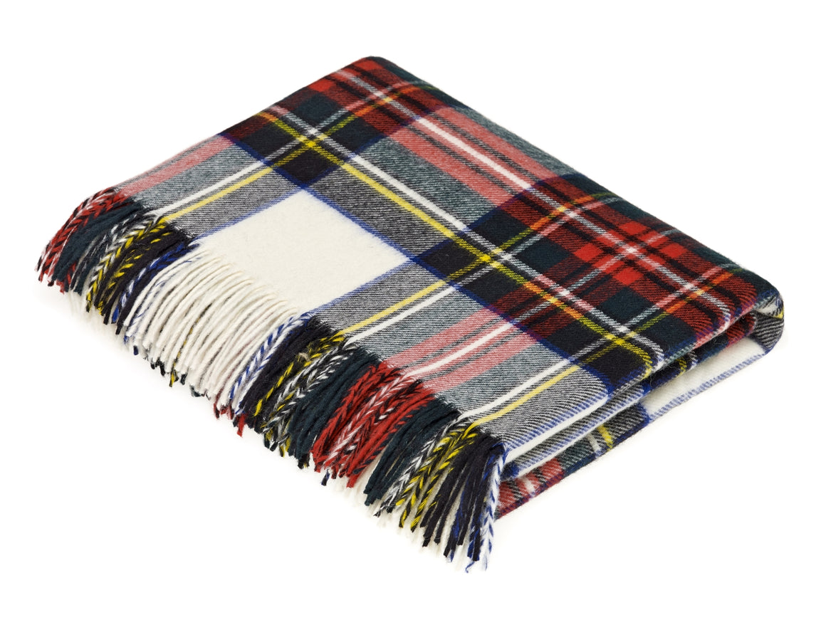 HIGHLAND TARTAN THROW BLANKETS