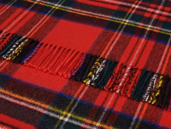 HIGHLAND TARTAN THROW BLANKETS