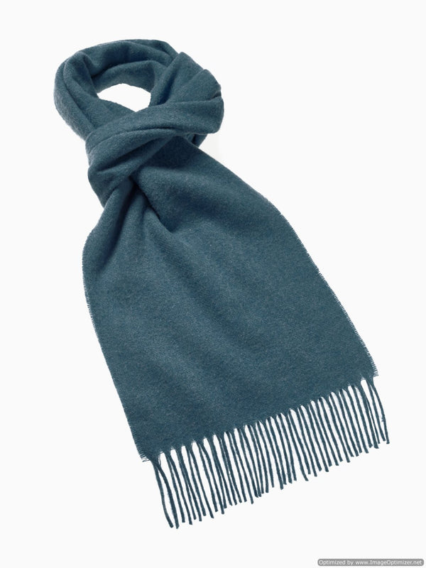 Luxury Plain Scarf Teal